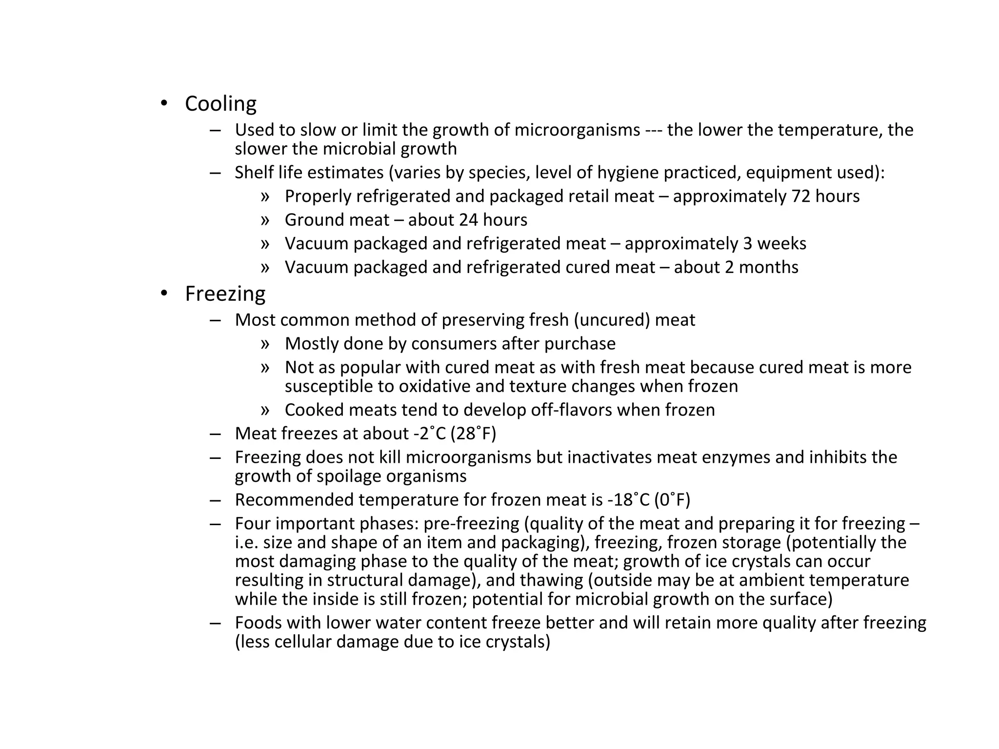 Meat Processing & Preservation | PPT