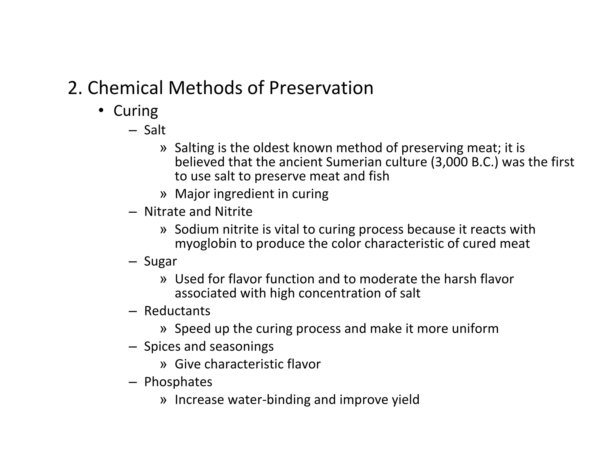 Meat Processing & Preservation | PPT