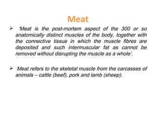 Meat Processing & Preservation | PPT