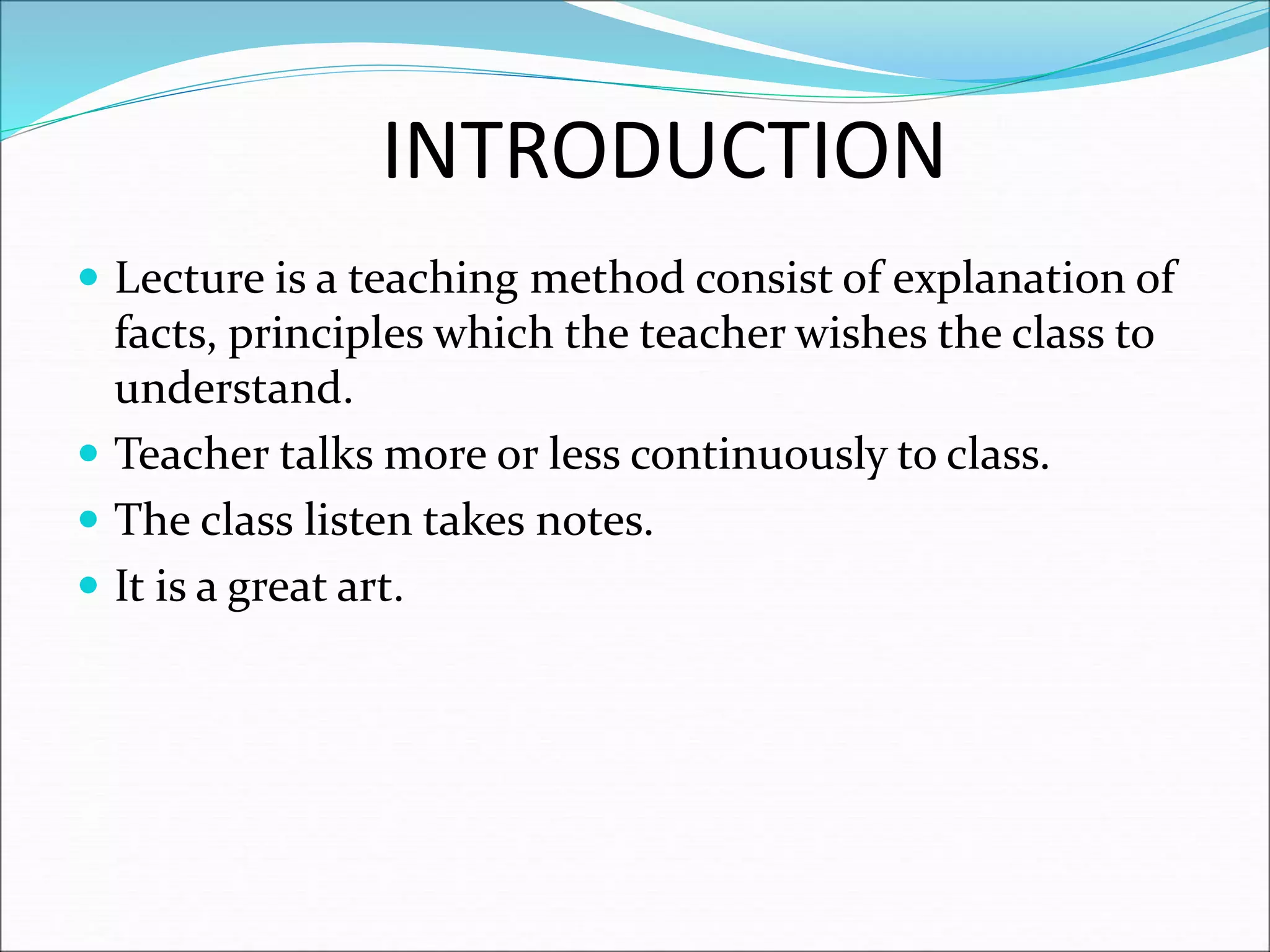 Lecturemethod 160714110013 | PPT
