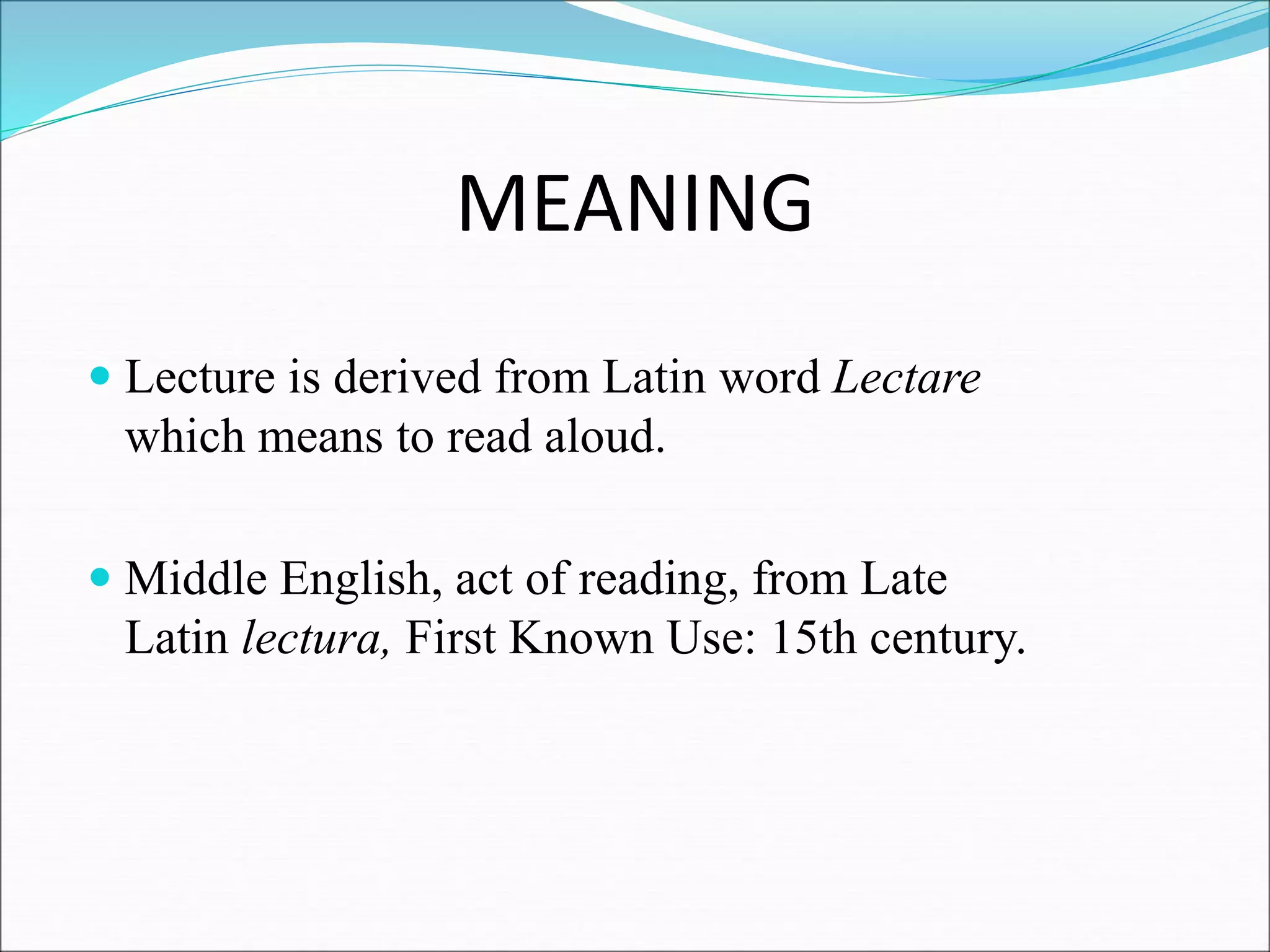 Lecturemethod 160714110013 | PDF