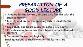Lecture method | PPT