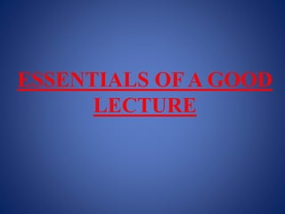 Lecture method | PPTX