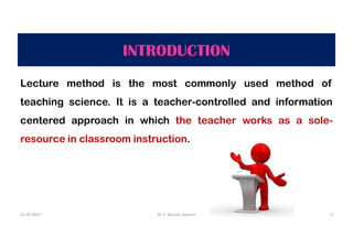 Lecture method | PDF
