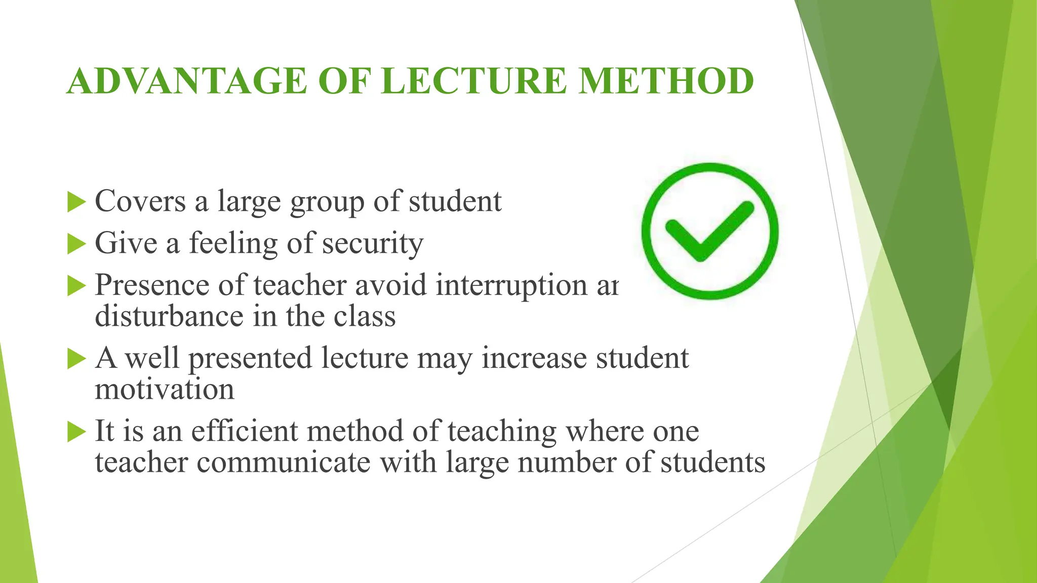lecture Method lecture method advantage lecture cum discussion method lecture method ...
