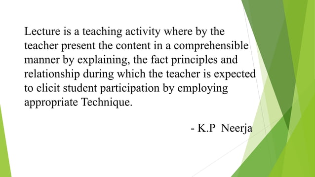 lecture Method lecture method advantage lecture cum discussion method ...