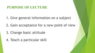 lecture Method lecture method advantage lecture cum discussion method lecture method ...