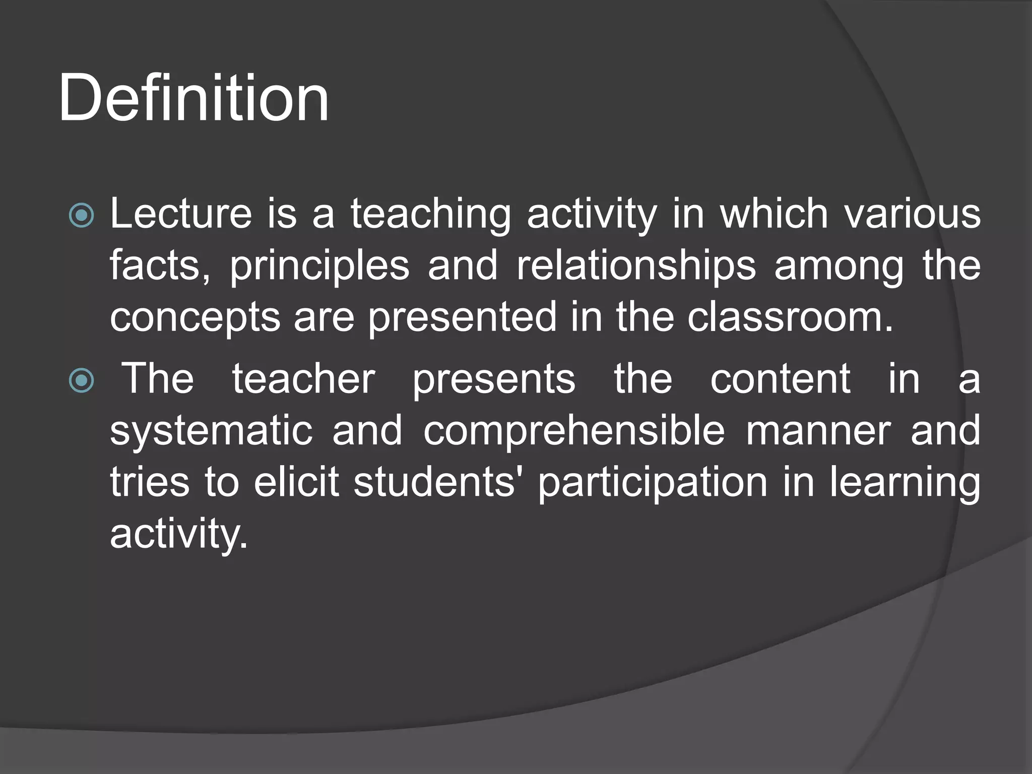 Lecture method CET 1.pptx