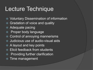 Lecture method CET 1.pptx