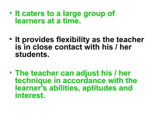 Lecture Method of Teaching | PPT