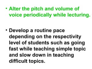 Lecture Method of Teaching | PPT