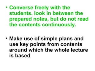Lecture Method of Teaching | PPT