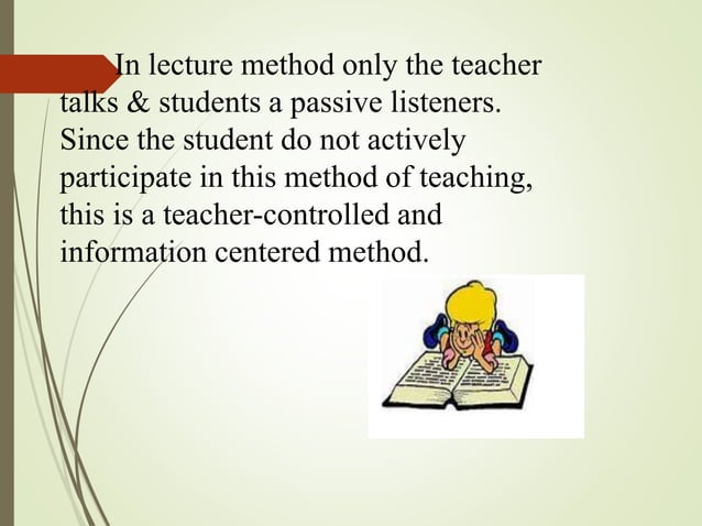 Lecture method ppt | PPT