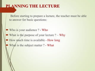 Lecture method ppt | PPT