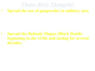 Mongol Conquests | PPT