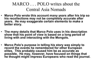 Lecture mongolconquests | PPT