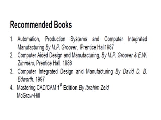 CAD & CAM introduction | PPT