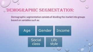 Lecture no.3 market segmentation | PPT