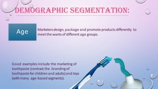 Lecture no.3 market segmentation | PPT