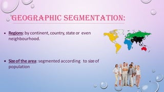 Lecture no.3 market segmentation | PPT