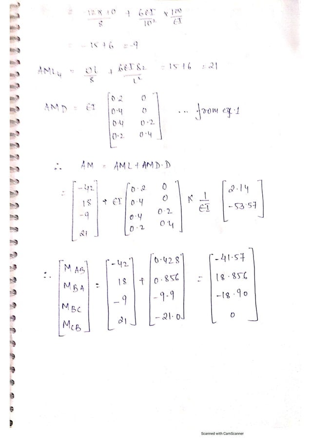 Lecture no.4 stiffness method problem sum | PDF