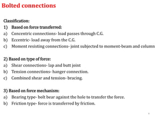 Design of connections | PDF