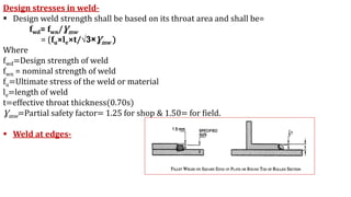 Welded type of connections | PDF