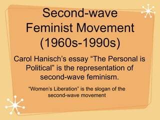 Lecture no. 7 feminism[conflict] | PPT