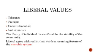 Lecture no. 8 liberalism | PPT