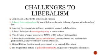 Lecture no. 8 liberalism | PPTX | Civic affairs | Politics