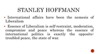 Lecture no. 8 liberalism | PPTX