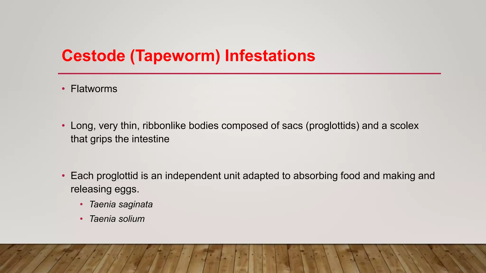 Lecture no.7 cestodes arthropod vectors of infectious disease | PPTX