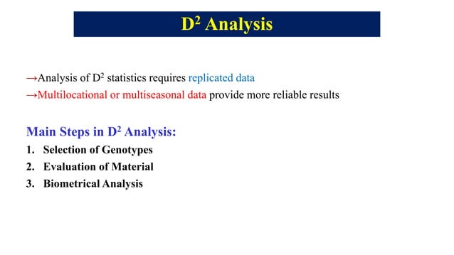 D2 analysis & it's Interpretation | PPTX