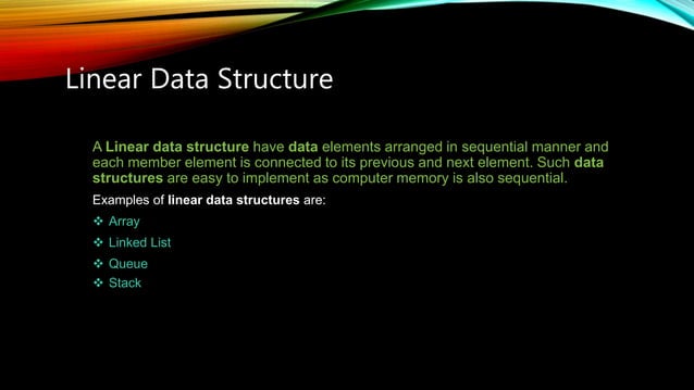 Data structures Lecture no. 2 | PPT