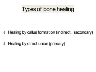Bone healing and Repair | PPTX