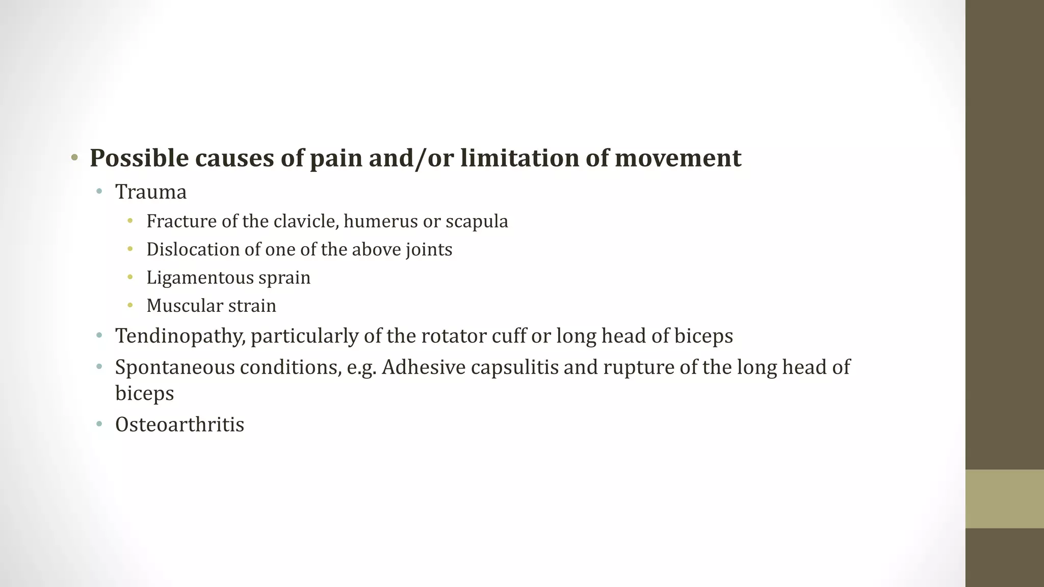 Shoulder Biomechanics -.pptx | Death, Injury, or Military Conflict ...