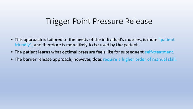 Trigger and tender points.pptx | First Aid | Injuries