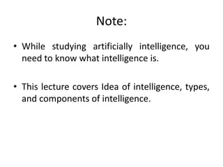 Lecture No.1 Introduction to Intelligence.pptx