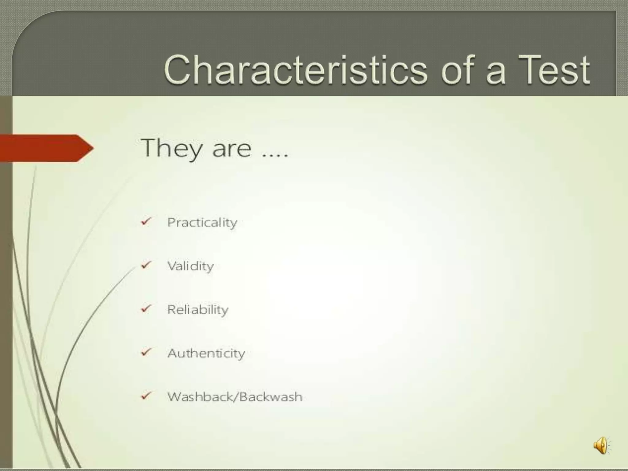 Authenticity and Objectivity of a Test | PPT