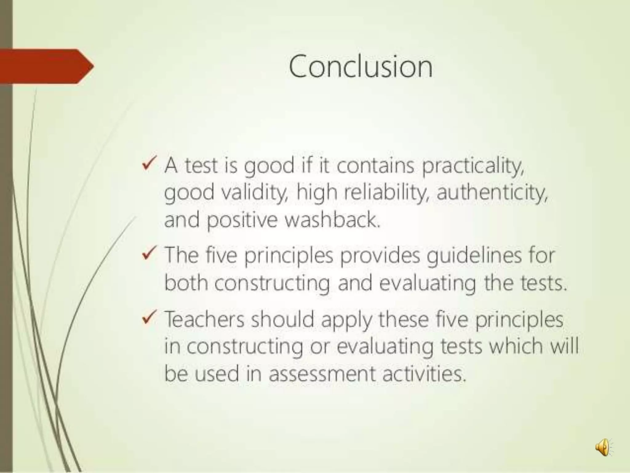 Washback effect of a Test | PPTX