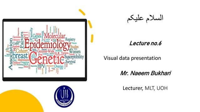 Lecture No.1.pptx. VISUAL DATA PRESENTATION TOOLS | PPTX