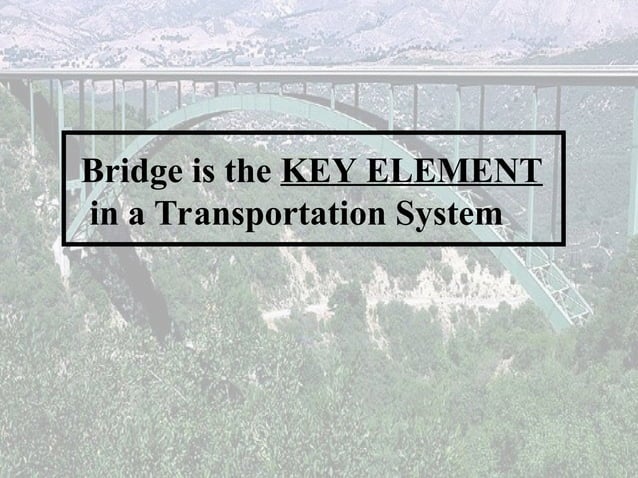 Lecture No.1.ppt Bridge Engineering in Civil Engineering | PPT