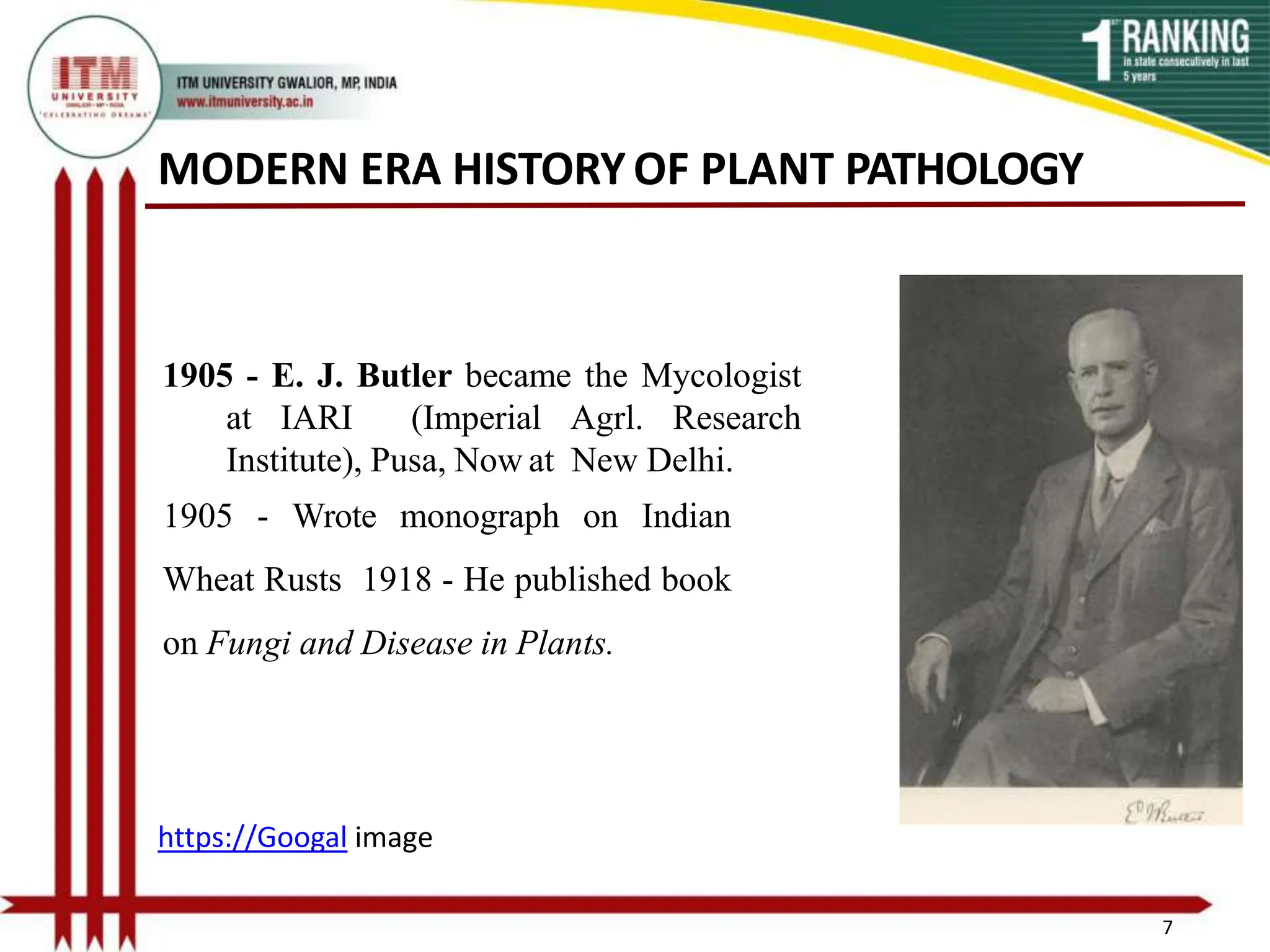 Lecture No-2 History of Plant Pathology Modern History (PPT).pptx Lecture No-2 History of Plant Pathology Modern History (PPT).pptx