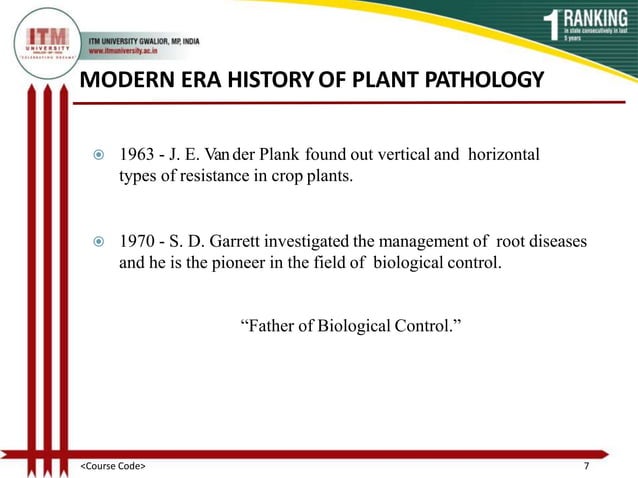 Lecture No-2 History of Plant Pathology Modern History (PPT).pptx Lecture No-2 History of Plant Pathology Modern History (PPT).pptx