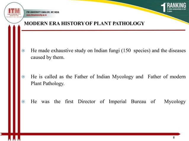 Lecture No-2 History of Plant Pathology Modern History (PPT).pptx Lecture No-2 History of Plant Pathology Modern History (PPT).pptx