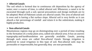 Lecture No 01 - Introduction and Canal Irrigation System.pdf