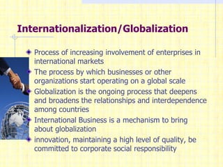 International Business Management - Lecture No 02 | PDF