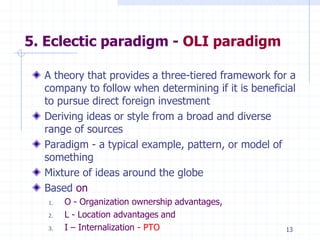 International Business Management - Lecture No 03 | PPT