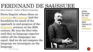 Saussure | PPTX