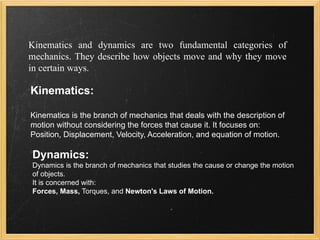 Lecture No 1.Displacement, velocity and acceleration.pptx